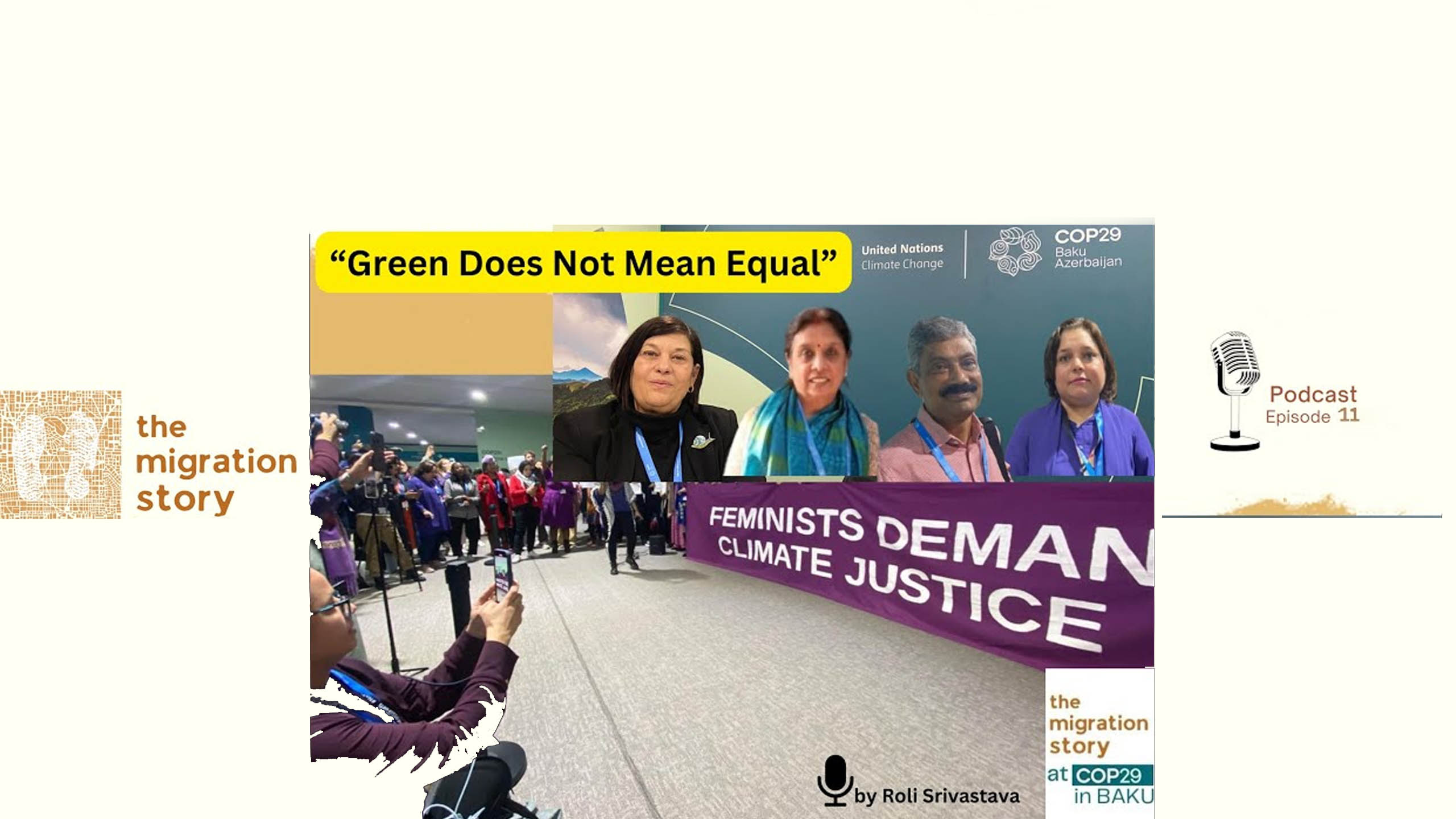 'Green does not mean equal' - The Migration Story